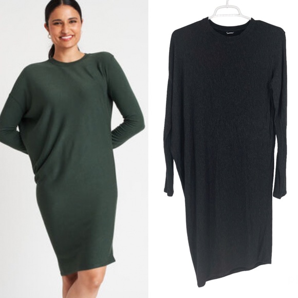 Kit and Ace | Dresses | Kit And Ace Womens Wave Brushed Long Sleeve ...